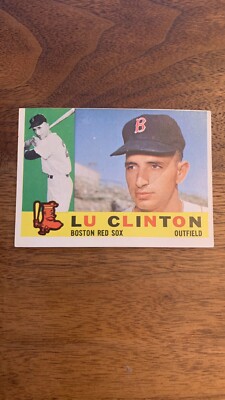 1960 Topps #533 Lu Clinton RC Ex-Nm Hi # High Number | eBay