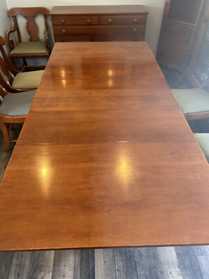 Willett Vintage Solid Maple Dining Set | eBay