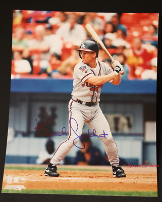 KEITH LOCKHART ATLANTA BRAVES AUTOGRAPHED 8x10 PHOTO 1 | eBay