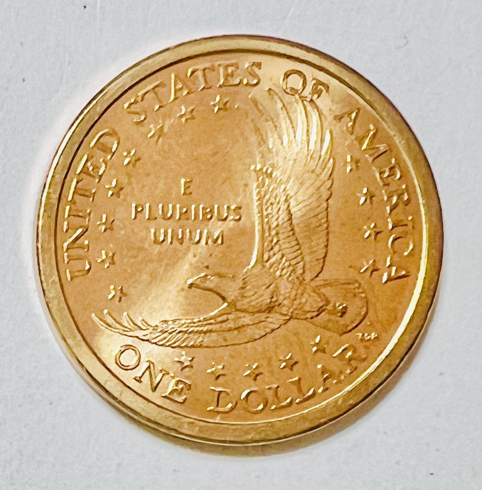 2000 D Sacagawea Obverse Eagle Reverse 1 Dollar Uncirculated Coin 7919 ...