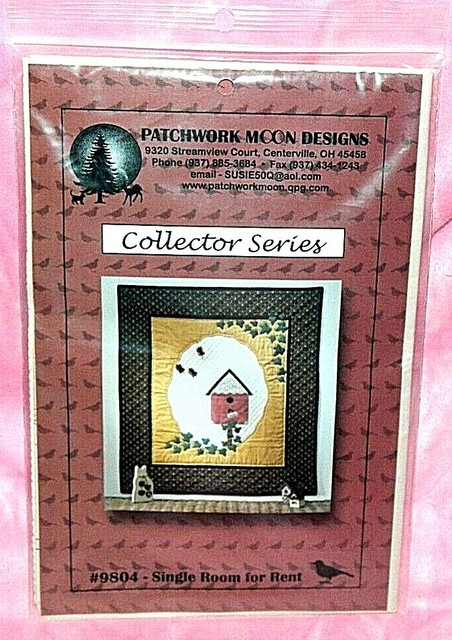 Patchwork Moon Designs Single Room for Rent Collector Series Quilt ...