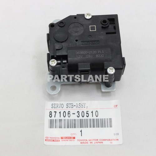 87106-30510 Toyota OEM Genuine DAMPER SERVO SUB-ASSY, BLOWER, NO.1 | eBay
