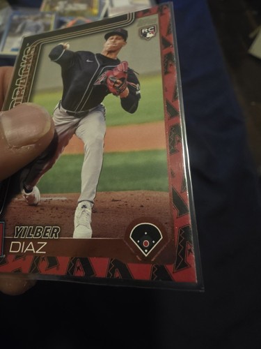 2025 Topps Baseball Series 1 Yilber Diaz Insert Rookie Diamondbacks ...