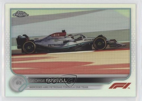 2022 Topps Chrome Formula 1 F1 Cars Refractor George Russell #112 | eBay