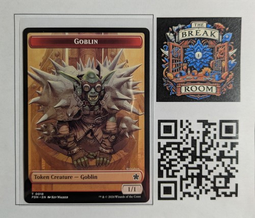 Goblin 0018/ Drake 0008 Token - Foundations - FDN - MTG | eBay Australia