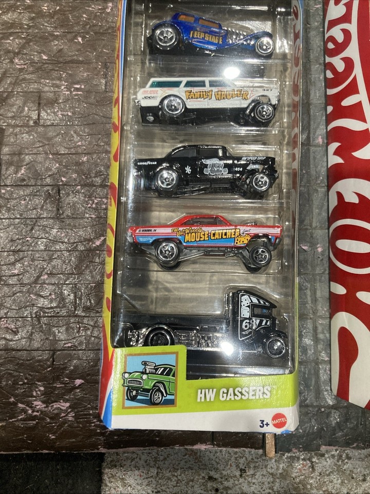 Hot Wheels 5-Car Pack - HW GASSERS - 2025 / 2 Pack | eBay
