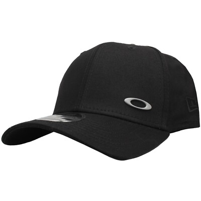 Oakley Tinfoil Cap Mens M/L Flex Fit Stretch New Era Boys Black ...