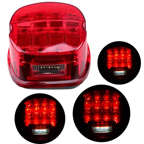 LED Rear Tail Light For Harley FLST/FLSTC/FLSTF/FLSTFB/FLSTFBS/FLSTSB ...