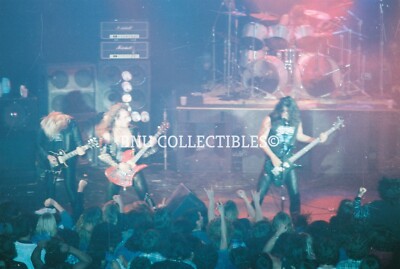 VINTAGE SLAYER CONCERT PHOTO OF SLAYER BAND TAKEN BY ME EARLY 1980s LOT ...