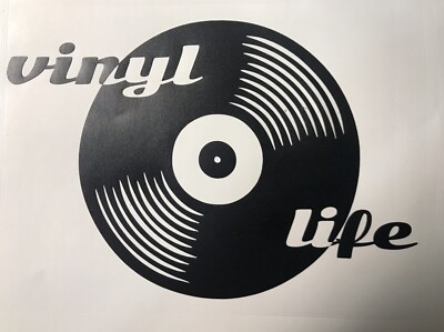 Vinyl Life , Lp Record Decal | eBay