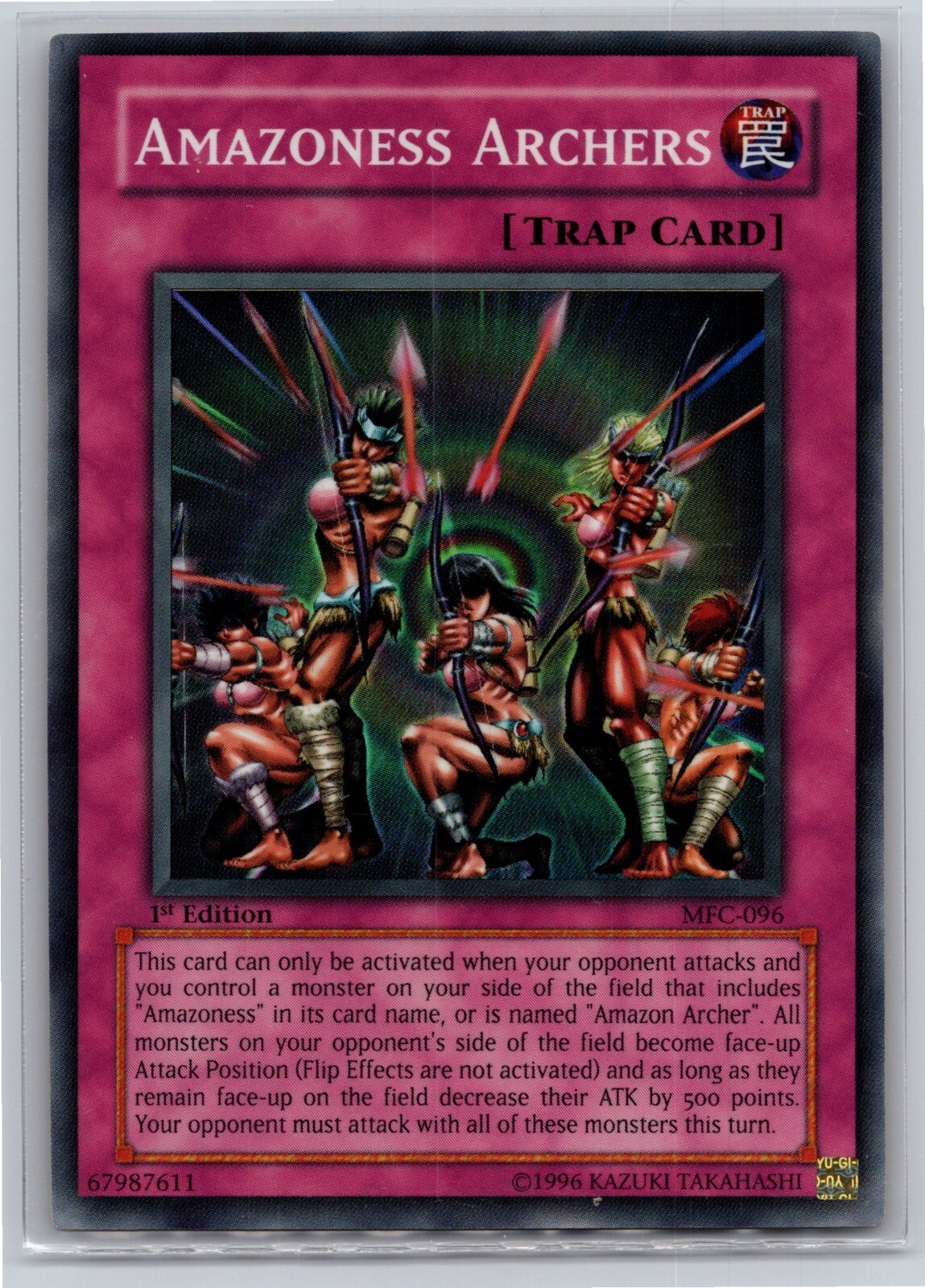 Yu-Gi-Oh! Amazoness Archers MFC-096 Super Rare 1st Edition LP | eBay