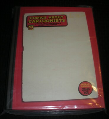 2013 COMICS ABOUT CARTOONISTS by Craig Yoe HC NM 9.4 IDW Limited Sketch ...