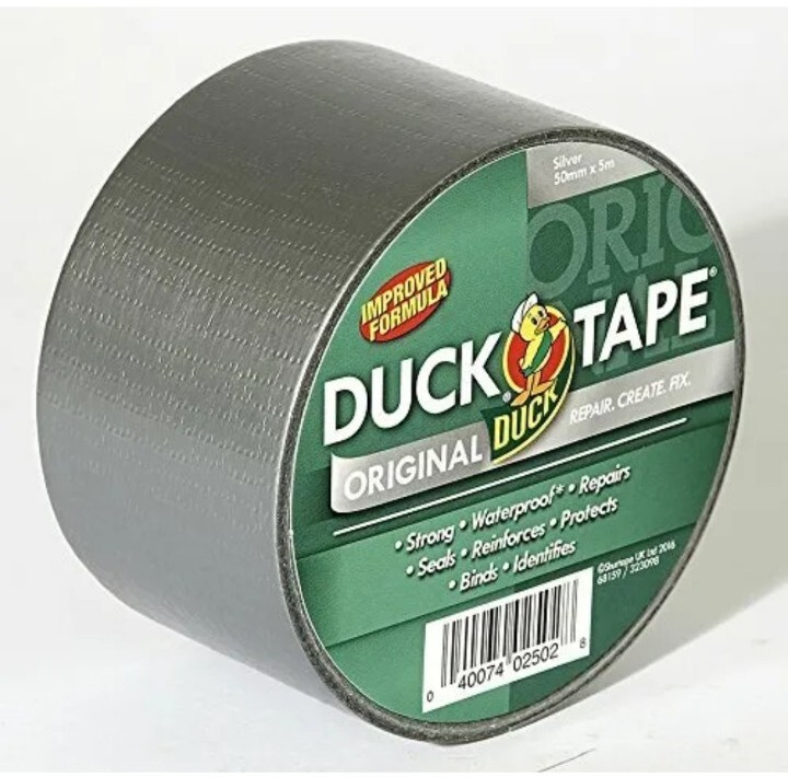 Duck Tape Original 50mm x 5M Duck Tape - Silver for sale online | eBay