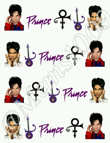 Prince Nail Art (water decals) Prince Nail decals. Free Shipping! | eBay