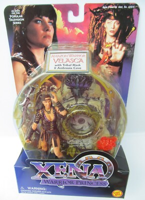 1998 Toy Biz Xena-Warrior Princess Velasca Amazon Warrior Poseable ...