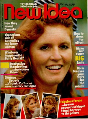 New Idea - July 26, 1986 - Fergie, Patty Hearst, Dynasty, Linda Evans ...
