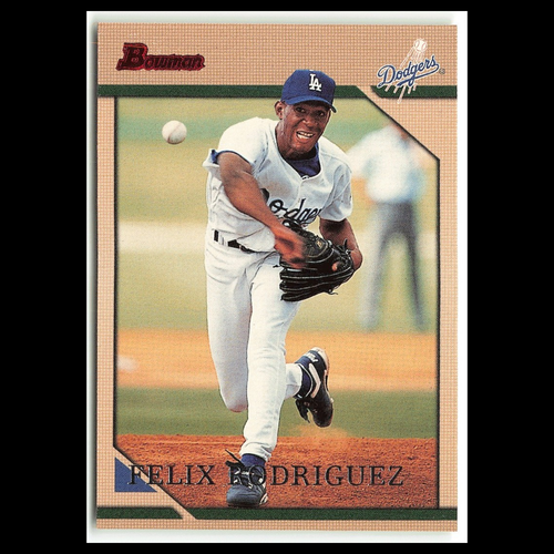 Felix Rodriguez Rookie #286 1996 Bowman Los Angeles Dodgers Baseball ...