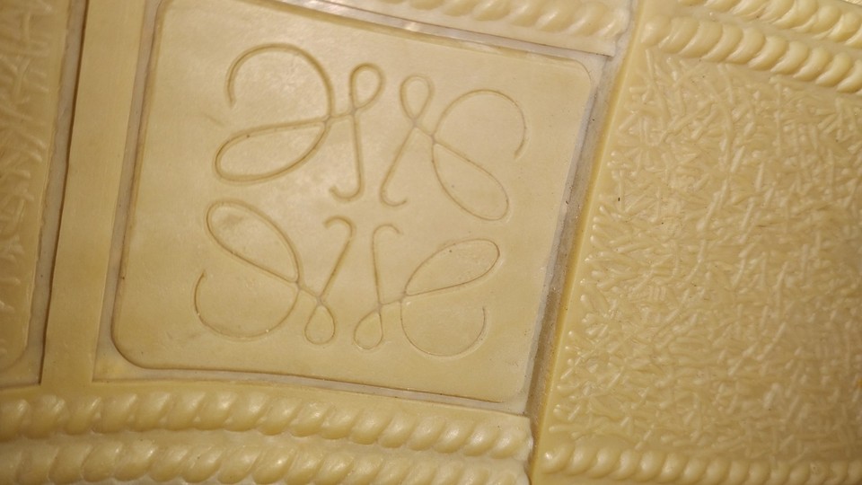 Loewe Python Print Leather Espadrilles Men’s Size 44 EU (US 11) Brown ...