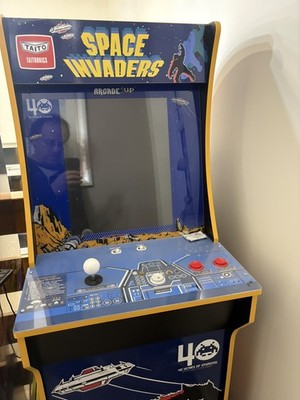 Arcade 1Up Space Invaders Arcade machine With Riser | eBay UK