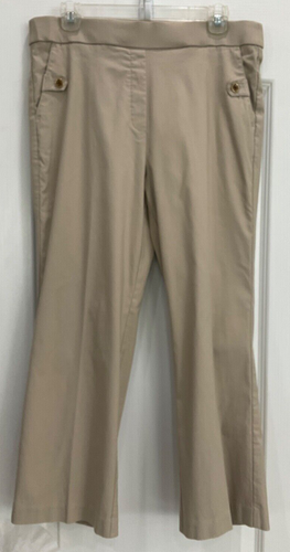 Counterparts Women's Casual Pants Size L Light Beige Front Pockets ...