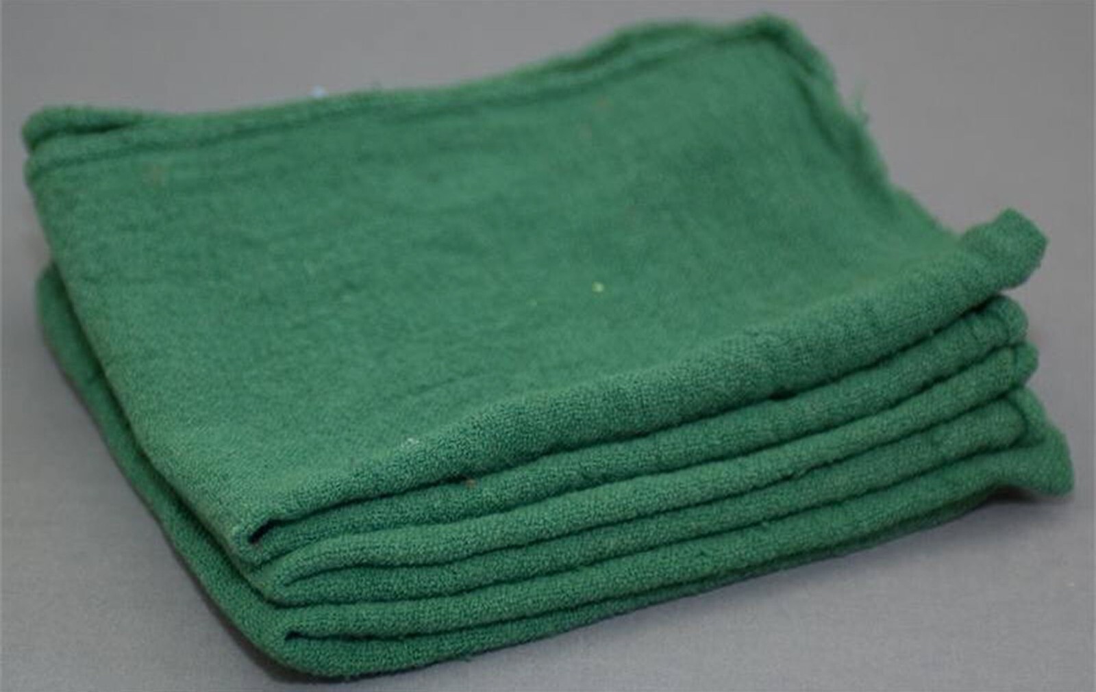 1000 INDUSTRIAL SHOP RAGS / CLEANING TOWELS GREEN | eBay
