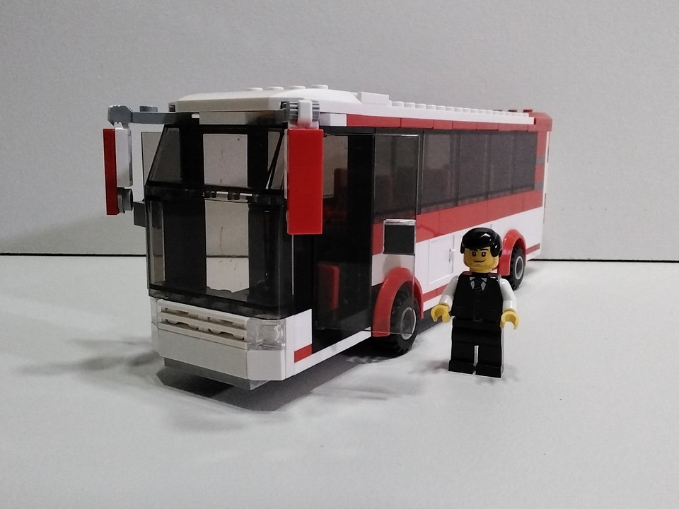 LEGO 8404 City Public Transport Station City Bus Only - Custom Color ...