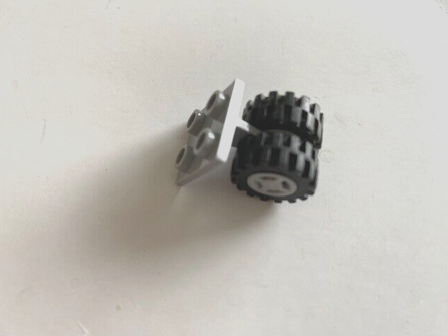 LEGO Parts: Landing Gear Base (2x2) w/ Dual Wheels, Part #4279, Lt ...