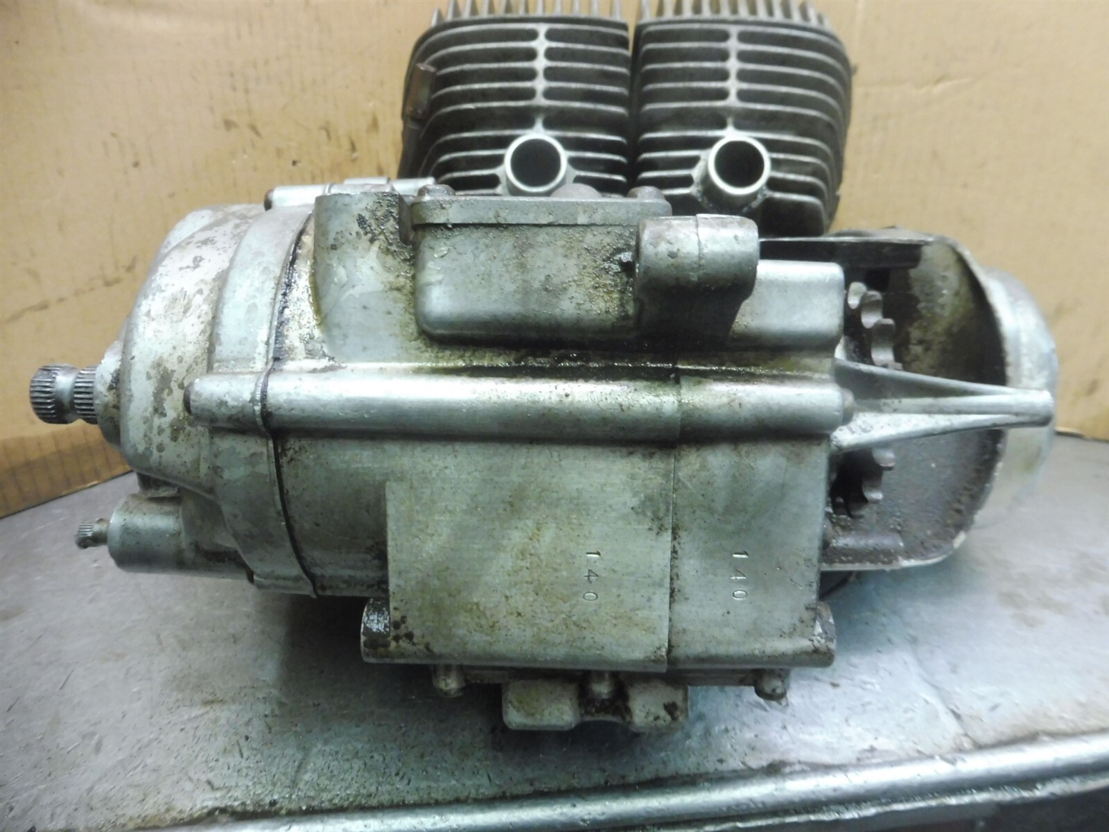1967 Yamaha YM2C M2C 305 YM320. engine motor stuck no compression bad ...