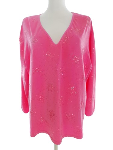 Endora T. 18 (46) Rose Blouse Manga 3/4 Paillettes | eBay