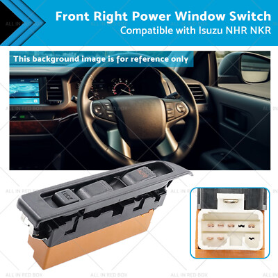 8973151840 Car Main Power Window Control Switch Suitable For Isuzu NHR ...