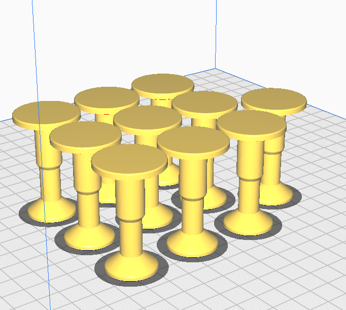 10x Custom Benches for 3.75 in & 6 in (1:18 & 1:12) Figure Diorama | eBay