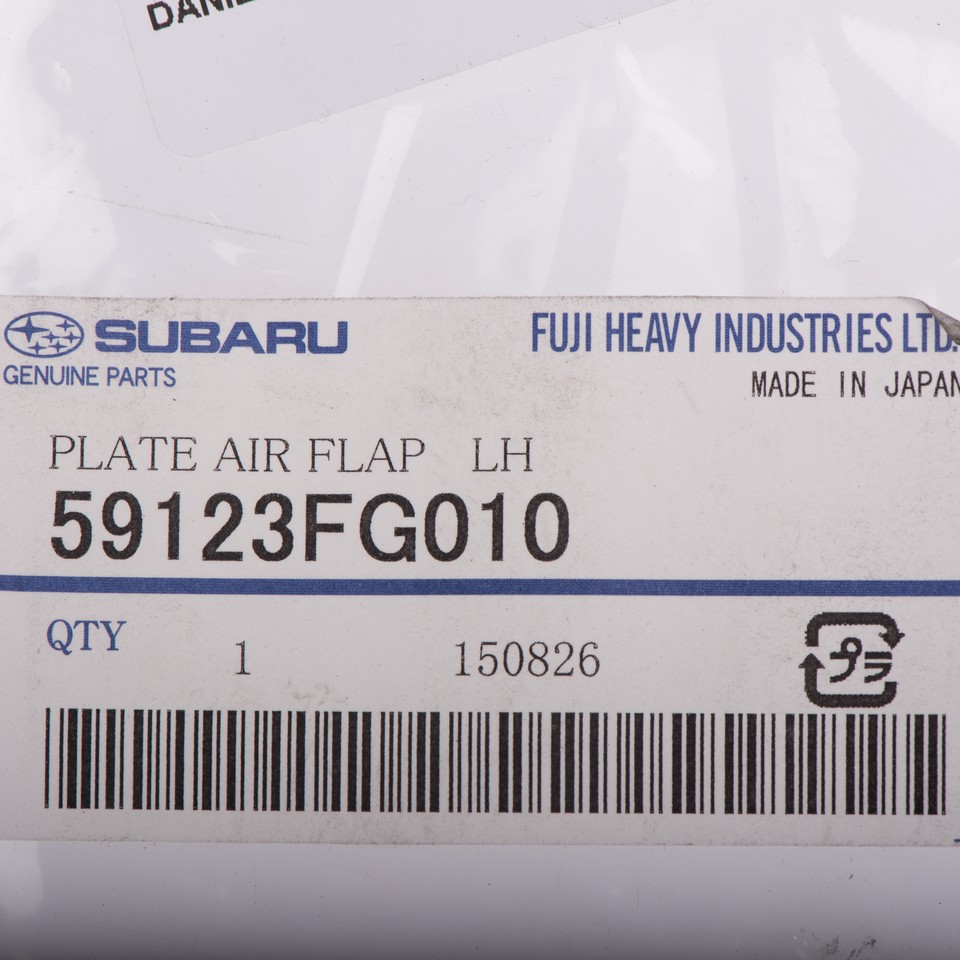 OEM 2008-2014 Subaru Left Fender Liner Plate Impreza Legacy Outback ...