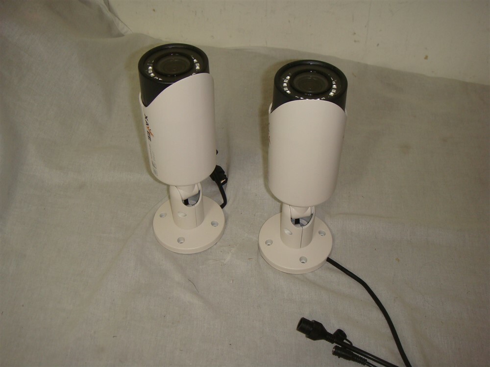 2 QTY XAVEE XAVEE-BU5MP-V POE 5MP IP66 IR VARIFOCAL BULLET SECURITY ...