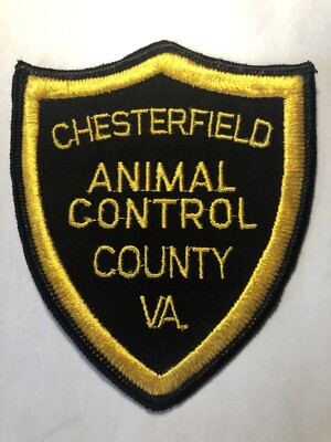 Chesterfield County Virginia Animal Control Patch | eBay