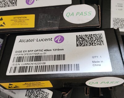 Nokia 3FE25775AA SFP GIGE EX 1.25G 1310nm 40km SMF LC | eBay