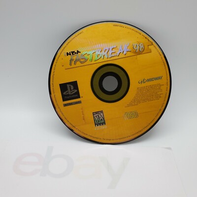 Playstation PS 1 NBA Fastbreak 98 disc only ,tested | eBay
