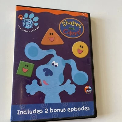 Blue's Clues - Shapes And Colors DVDs | Grelly USA