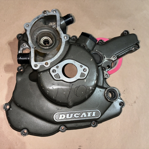 DUCATI 916 SP OEM DOUBLE PICK UP 2 PHASES STATOR ENGINE SIDE COVER 888 ...
