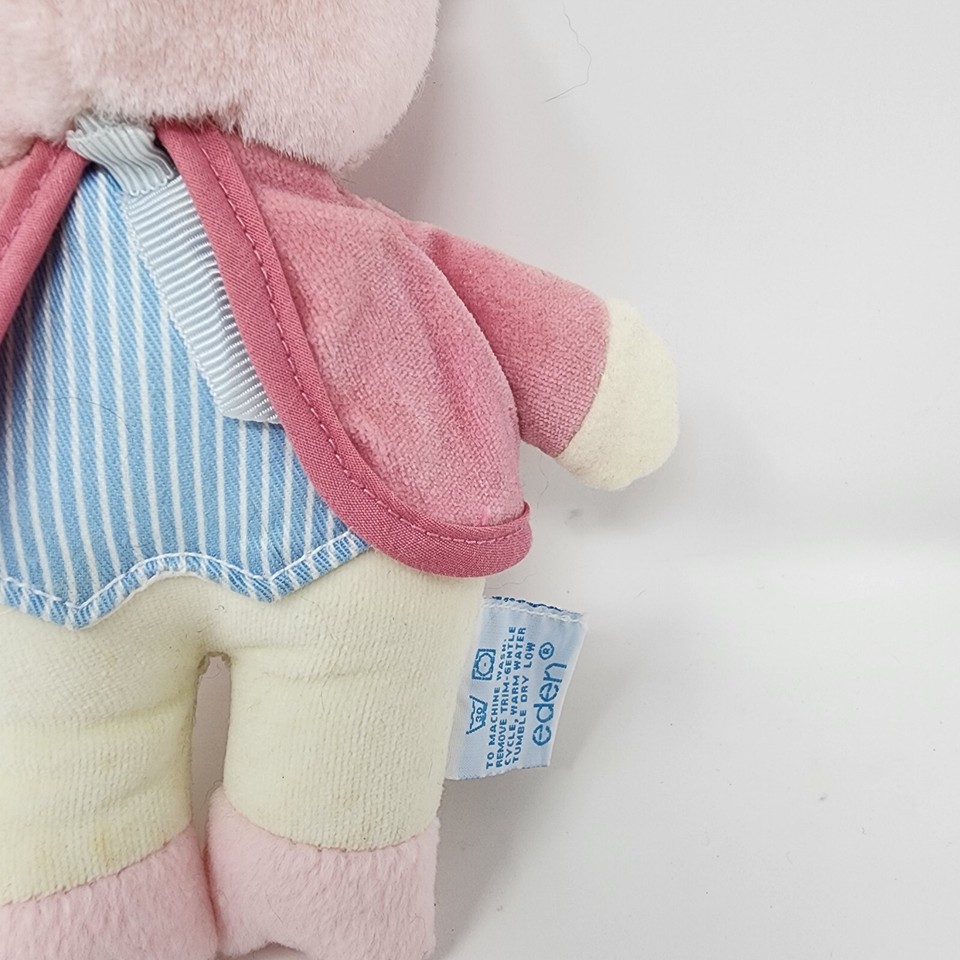Eden Beatrix Potter Pig Pigling Bland Plush 1993 Soft Toy Stuffed ...