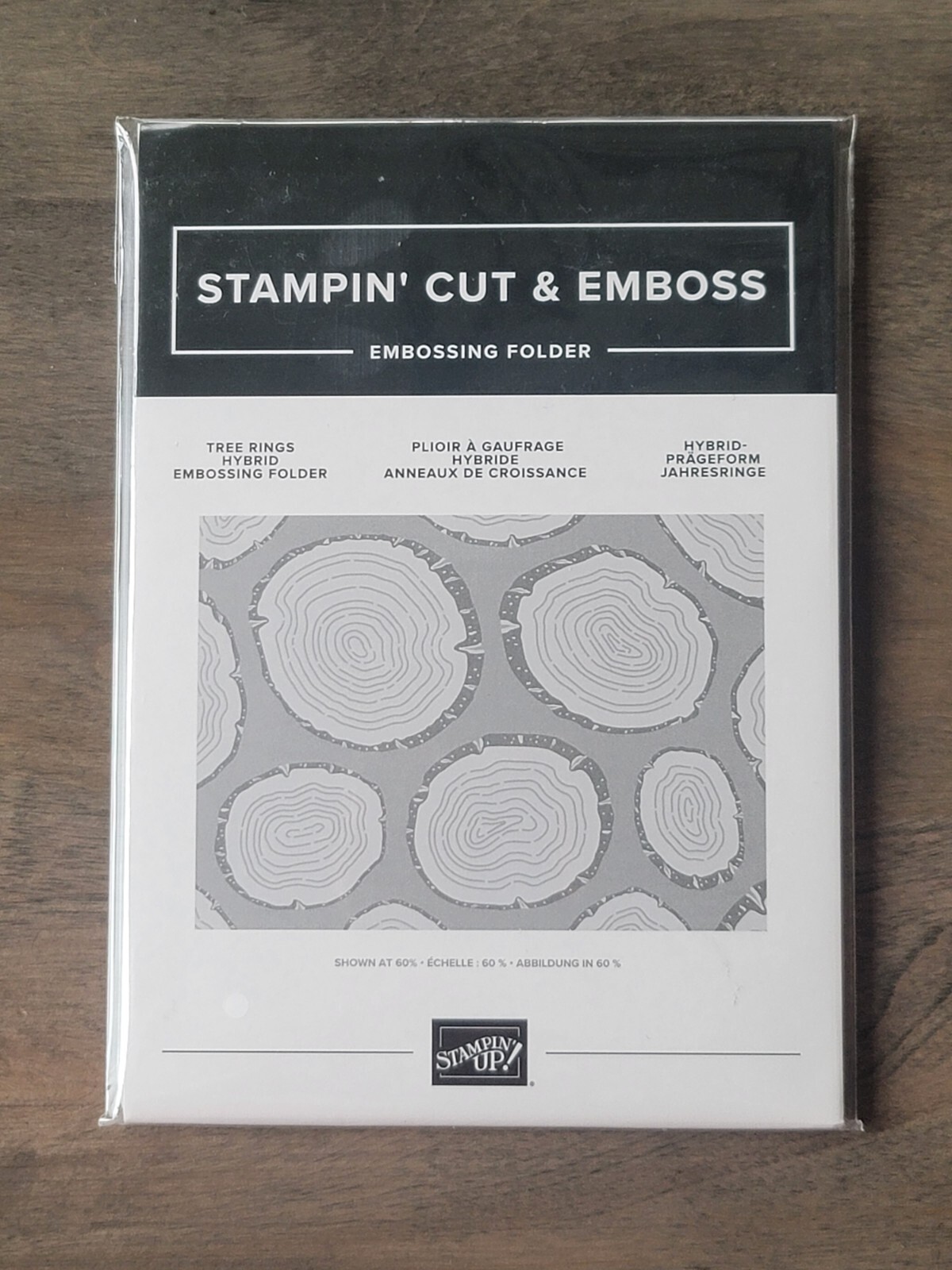 Stampin Up RINGED WITH NATURE Stamps TREE RINGS Dies Embossing Folder ...