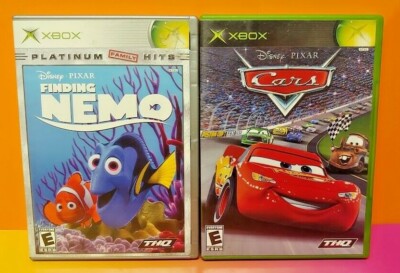 Disney Pixar Cars Racing + Finding Nemo - 2 Game Lot - Microsoft Xbox ...