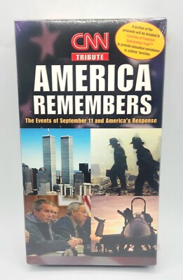 CNN Tribute - America Remembers - Events of September 11 VHS 2002 ...