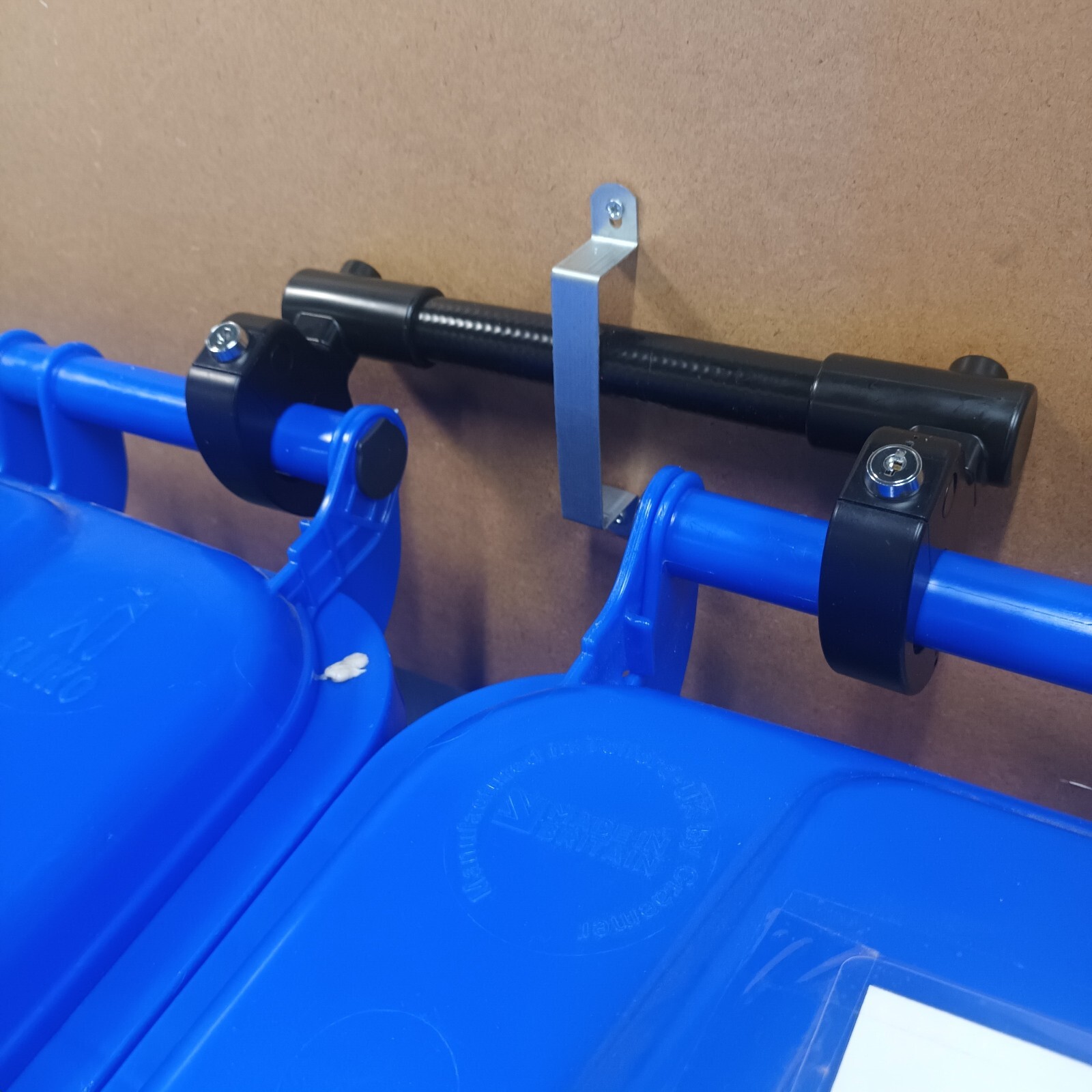 Bin Clamp. Garden improvements 2025 Keep bins in position | eBay UK