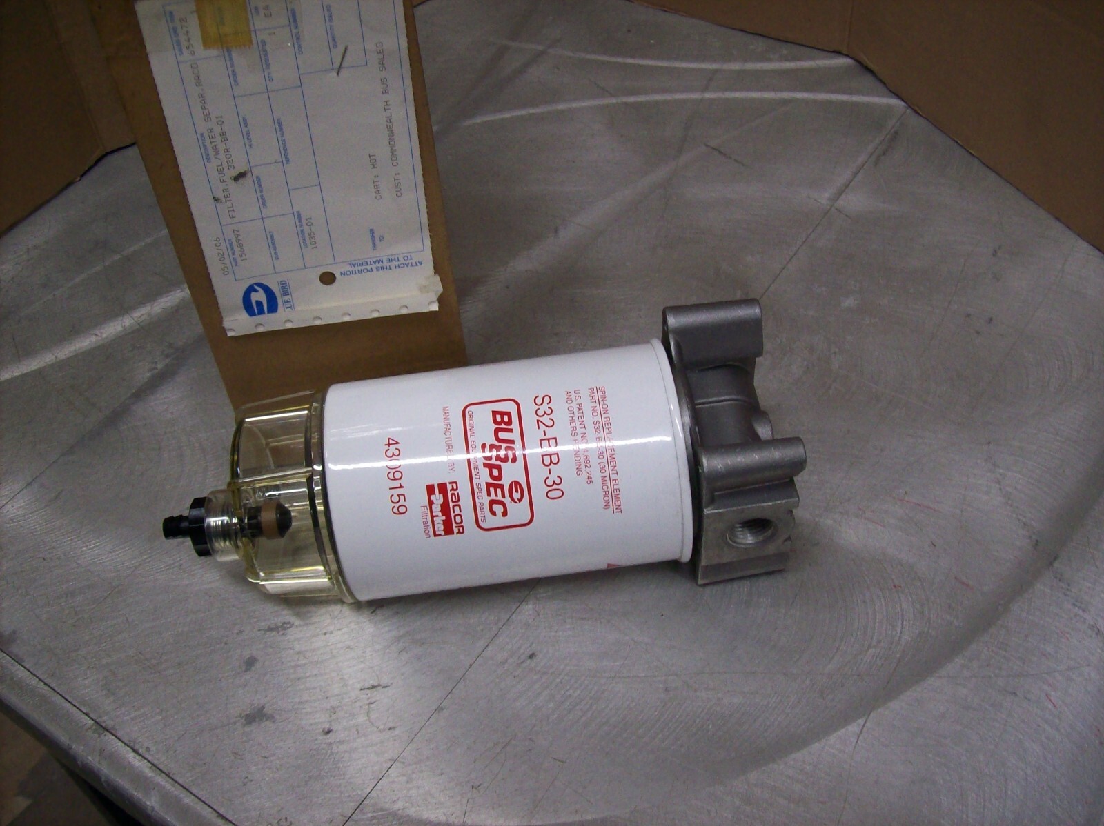 Bluebird Bus Parker Filter Assembly 1568997 | eBay