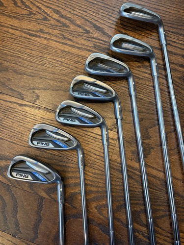 Ping G30 Iron Set. PW-4 Irons. Steel shaft. Stiff Flex. White Dot. +1-1 ...