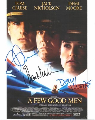 A Few Good Men Cast Autographed by All 3 - 8 x 10 Color Photo With COA ...