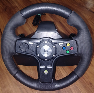 Logitech DriveFX Racing Wheel For Xbox - WHEEL ONLY | eBay