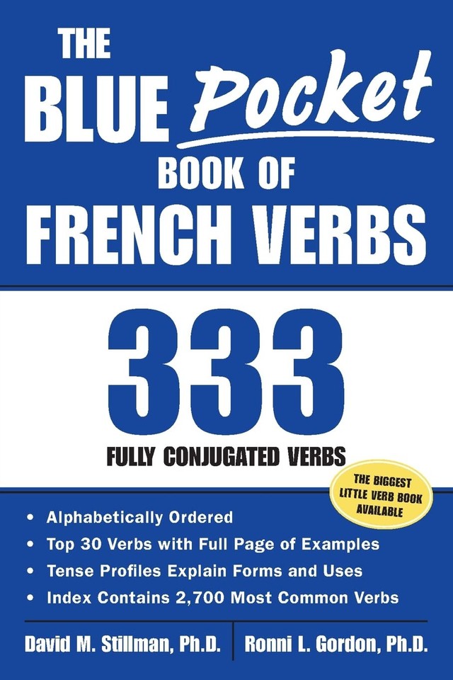 The Blue Pocket Book of French Verbs : 333 Fully Conjugated Verbs ...