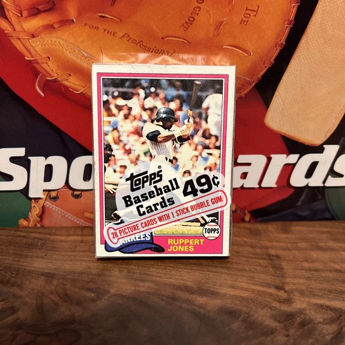 🔥1981 TOPPS BASEBALL 28 CARD Factory CELLO Pack Yankees On Top | eBay