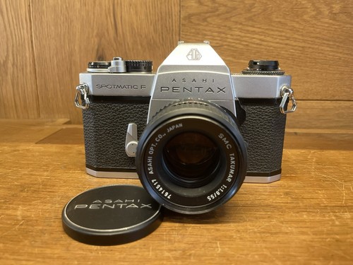 *CLA'd : Almost Mint* Pentax Spotmatic F SPF Camera SMC Takumar 55mm F ...